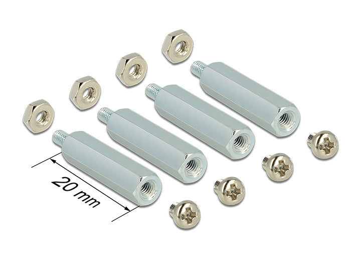 Delock 18211 Mounting Kit For Raspberry Board ...