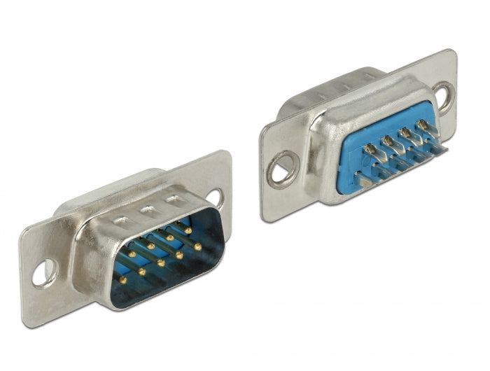 Delock 65881 Connector D-Sub 9 Pin Male Soldering Version ...