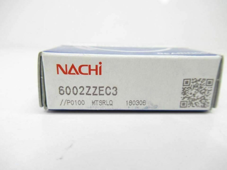 Nachi 6002ZZEC3 Ball Bearing 32 x 15 x 9 mm - industrialautomationparts.com