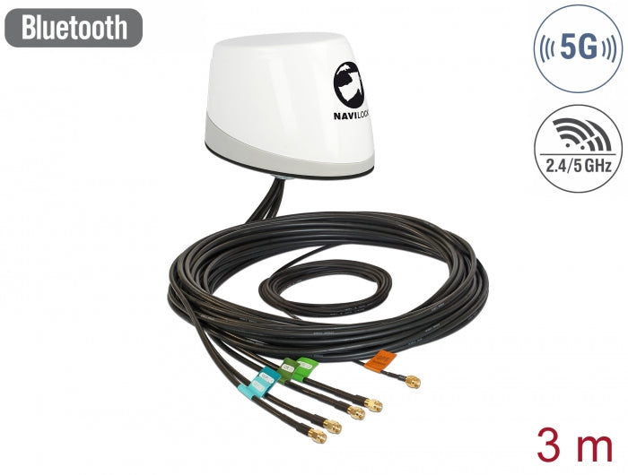 Navilock 88989 Nl-400 Multiband Gnss 5G Lte-Mimo Wlan-Mimo ...