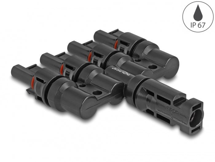 Delock 60026 Dl4 Solar Connectors 1 X Male To 4 X Female ...