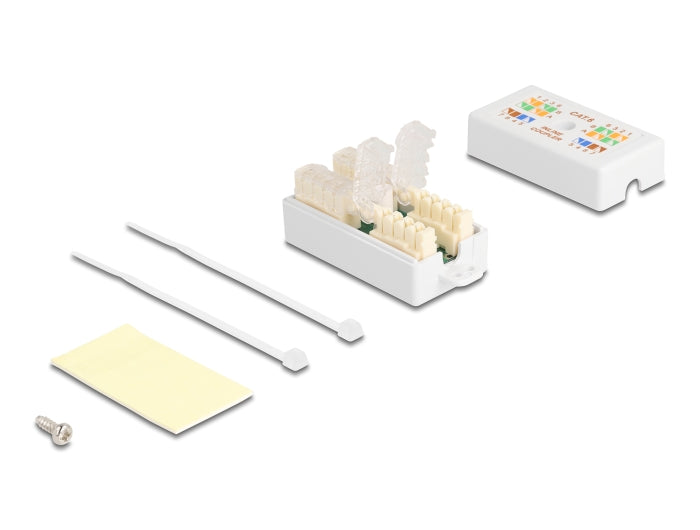 Delock 86167 Junction Box For Network Cable Cat.6 Utp Lsa Toolless ...