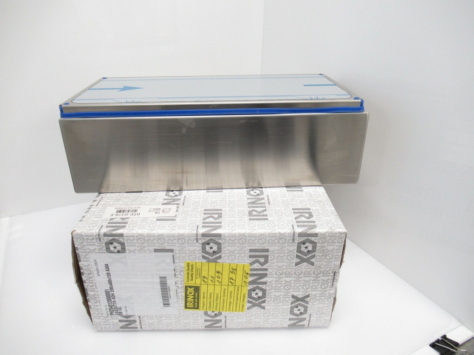 Irinox ADH2040 PH2040120000001 Hygienic Stainless Steel Terminal Box ...