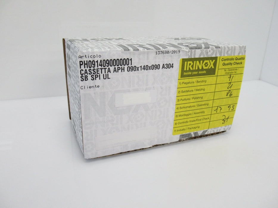 IRINOX APH9-14 PH0914090000001 S.S. Hygienic Push Button Box 2 Holes ...