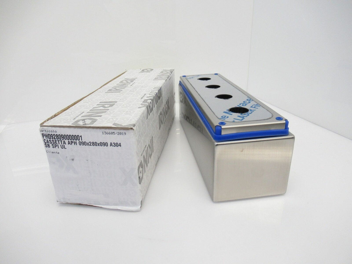 Irinox APH928 PH0928090000001 S.S. Hygienic Push Button Box 4 Holes ...