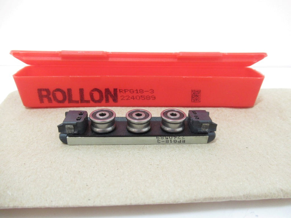 Rollon RPG18-3 2240589 3 Roller Slider — industrialautomationparts.com