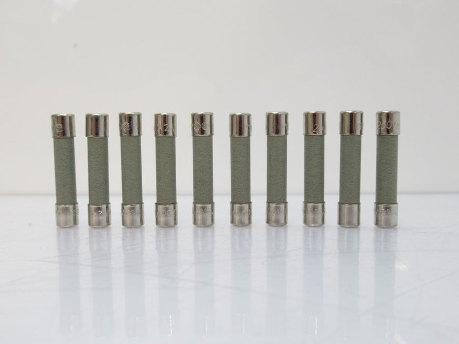 Bussmann MDA-2-R Fuse 2A Ceramic Tube Time Delay 250V, Pack Of 10 ...