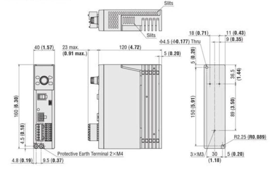 Oriental Motor BLE2D120-C Brushless DC Motor Driver ...