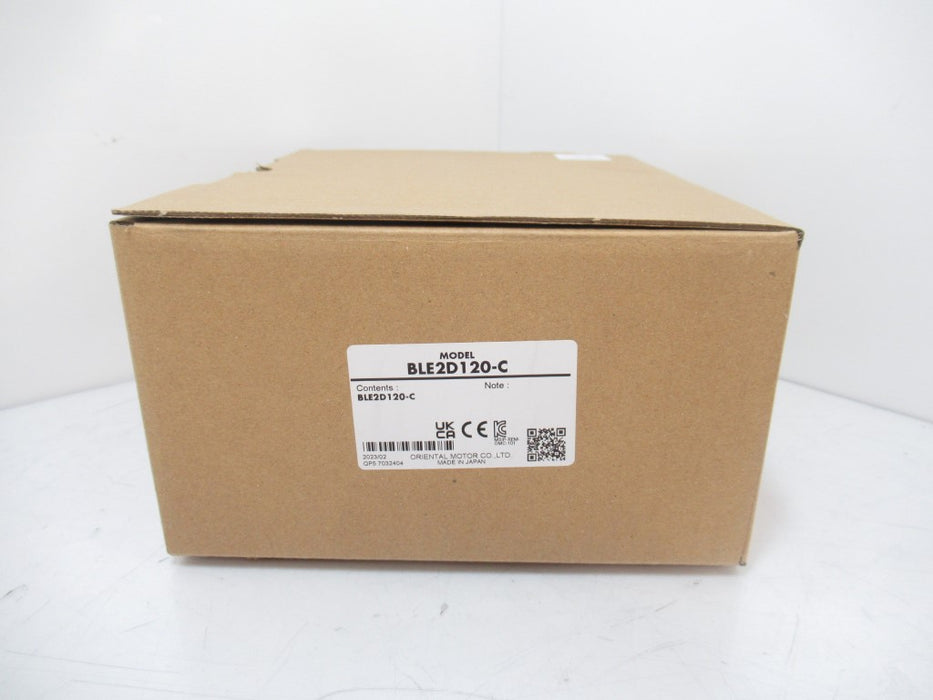 Oriental Motor BLE2D120-C Brushless DC Motor Driver ...