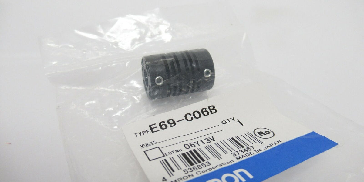 Omron E69 C06b Coupling For Encoder Shaft 6 Mm