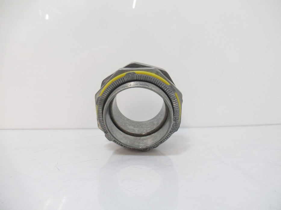 ABB Iberville C16616 LT200P Liquid-Tight Connectors 2", Zinc Alloy — industrialautomationparts.com