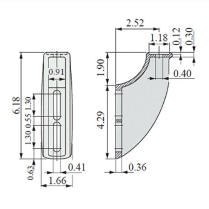 Marbett 632-647142 Side Mounting Bracket - industrialautomationparts.com