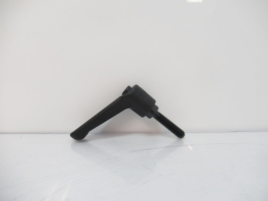 Plastic Adjustable-Position Handle With M6 X 1mm Threaded, Black ...