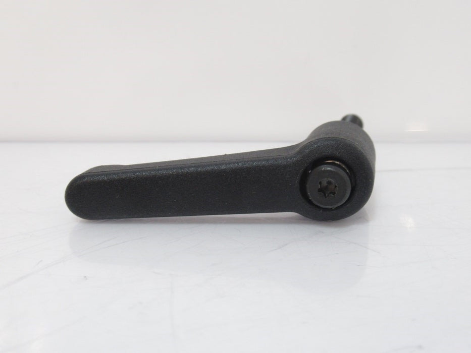 Plastic Adjustable-Position Handle With M6 X 1mm Threaded, Black ...