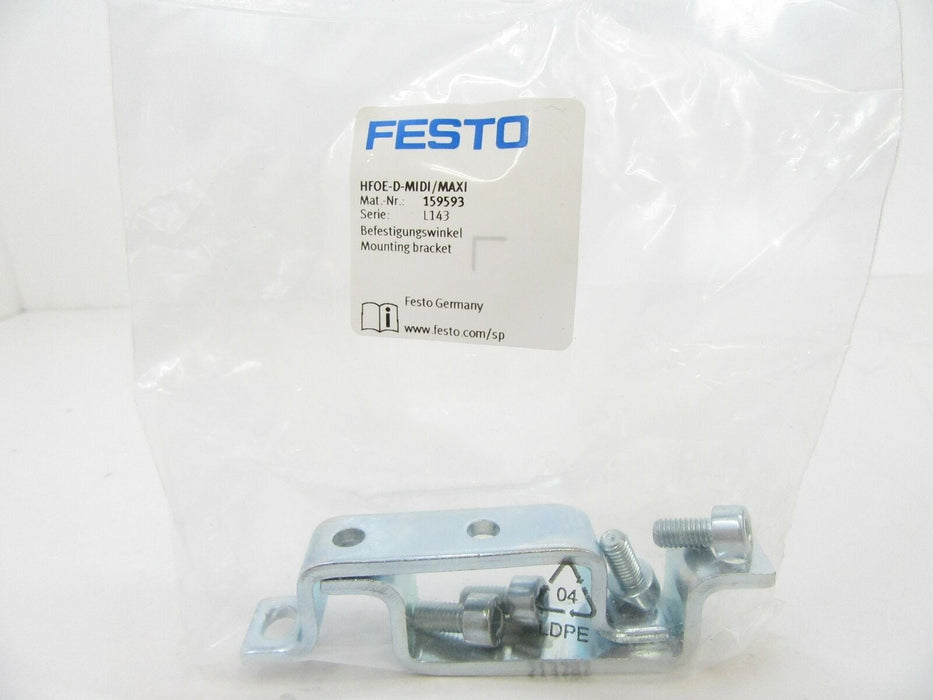 HFOE-D-MIDI/MAXI 159593 Festo Mounting Bracket Ser. D Service Unit ...