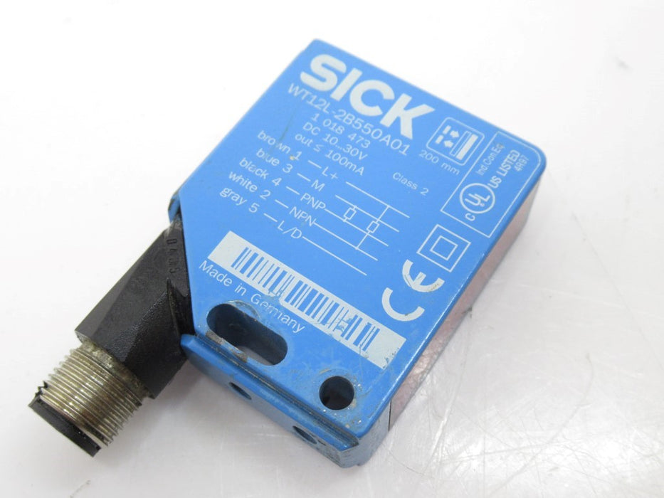 WT12L-2B550A01 Sick Photoelectric Proximity Sensor