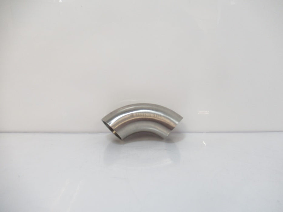 B2WCL-R100P Sanitary Weld Elbow, Polished 1" x 1" SS 316L — industrialautomationparts.com