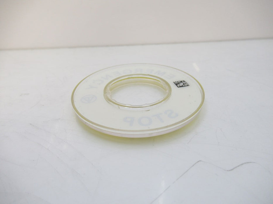 Schneider Electric ZBY9320 Harmony Emergency Stop 3D Legend Plate 22mm ...