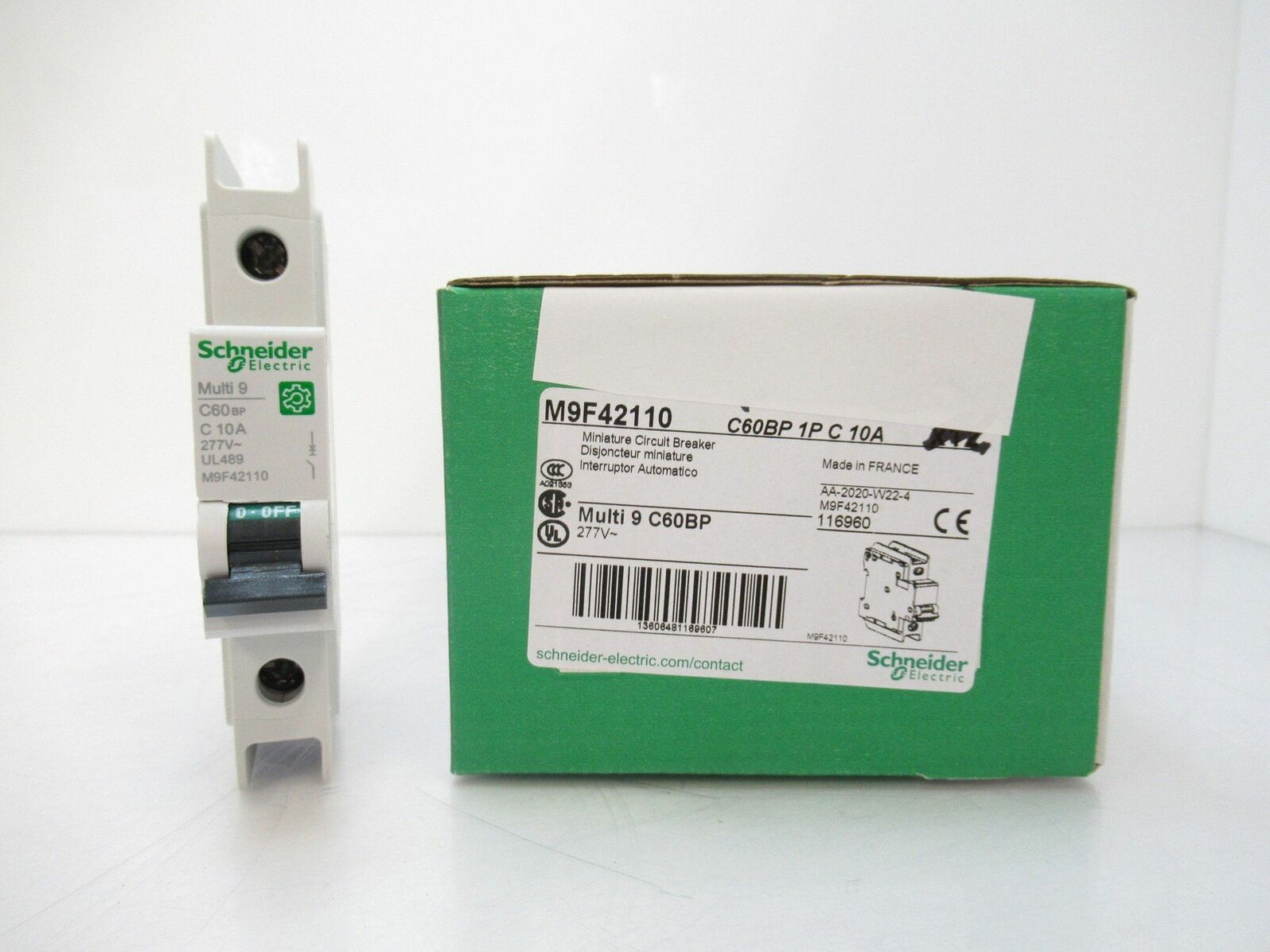 Schneider Electric M9F42110 Miniature Circuit-Breaker 10A, 1 Pole ...