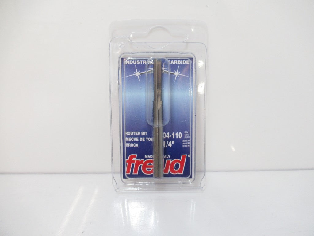 04-110 Freud Router Bit 1/4 in., Double Flute Straight 1 in ...