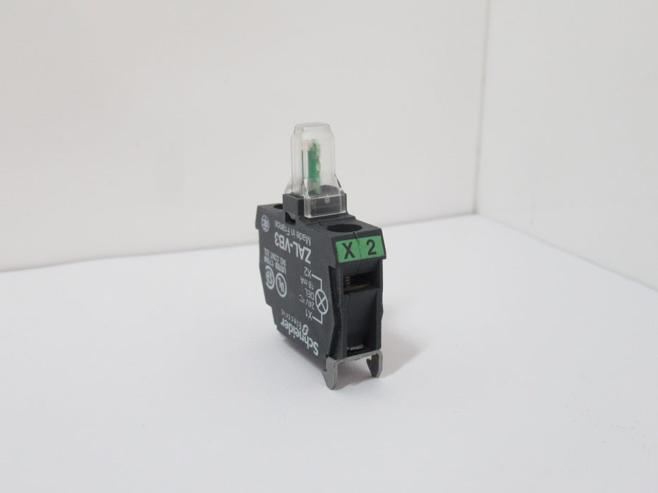 Schneider Electric Zalvb3 Light Block Green Led