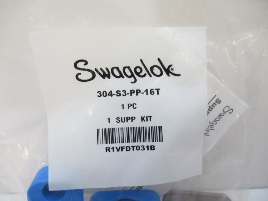 Swagelok 304-S3-PP-16T Bolted Plastic Clamp Tube 1" Support Kit - industrialautomationparts.com