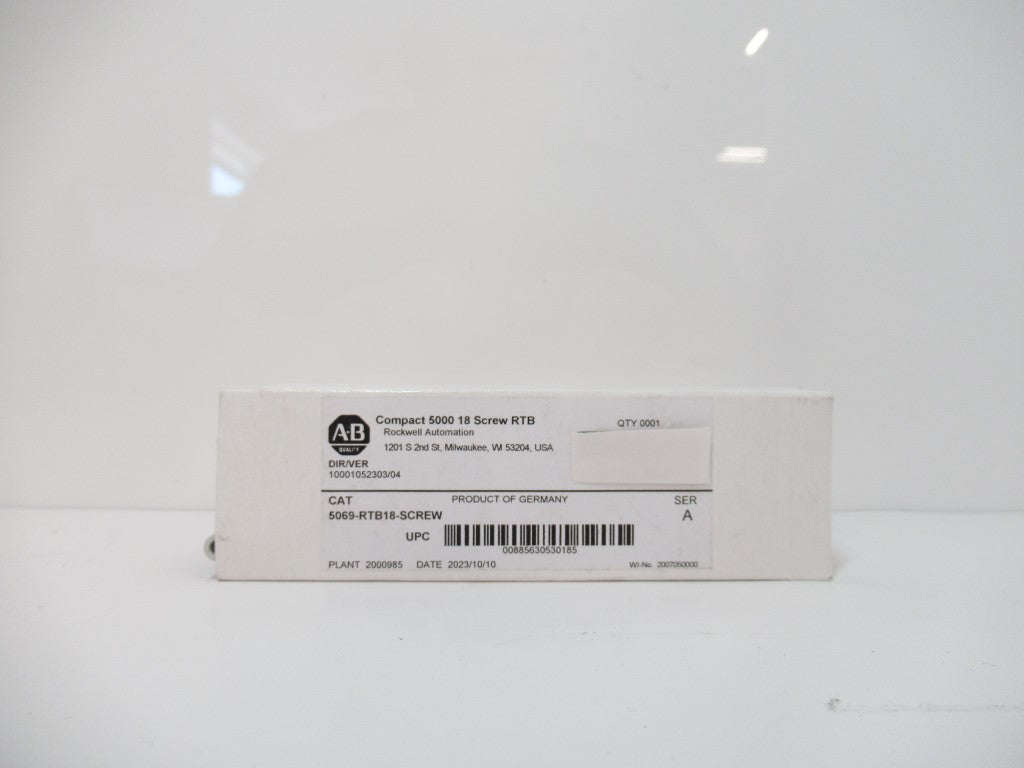 Allen Bradley 5069-RTB18-SCREW Compact 5000 I/O Terminal Block 1.5 mm ...
