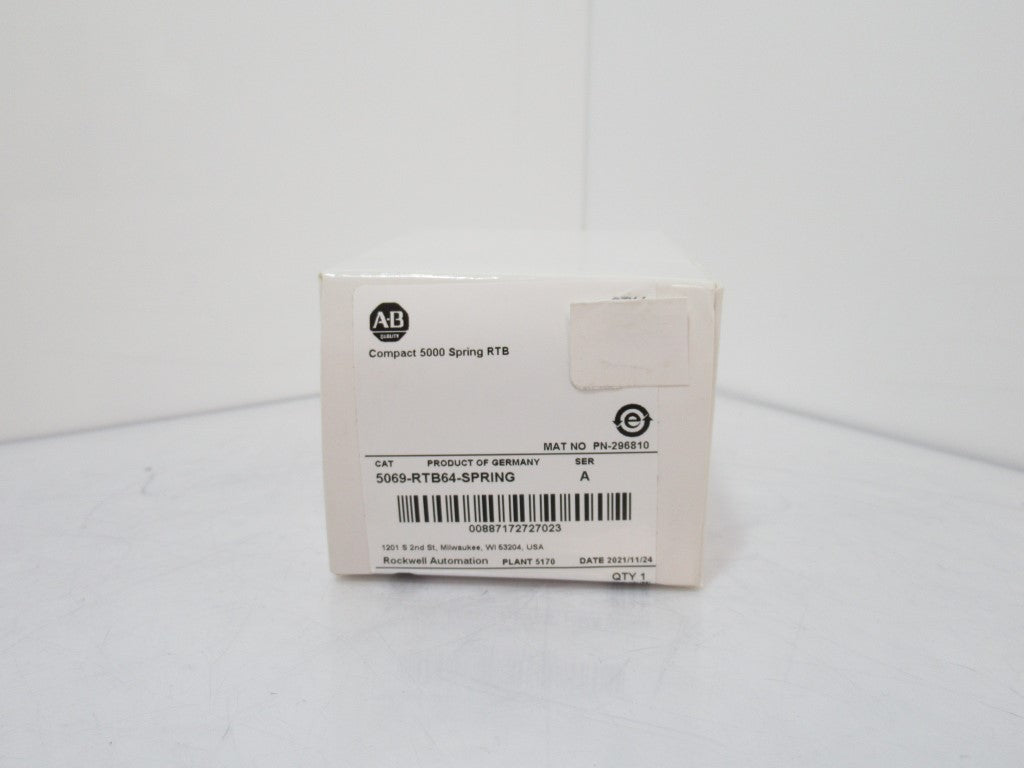 Allen Bradley 5069-RTB64-SPRING Compact 5000 Spring RTB Ser A ...