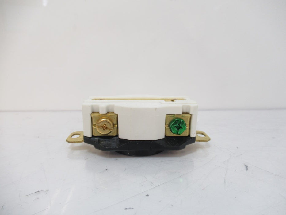 Hubbell HBL2320 Twist-Lock, Single Flush Receptacle, 20A, 2 Pole ...