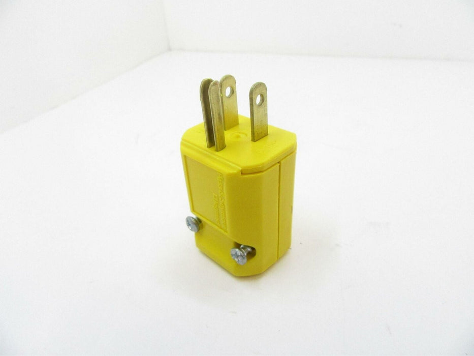 Legrand PS5965-Y Pass & Seymour Maxgrip Plug Yellow ...