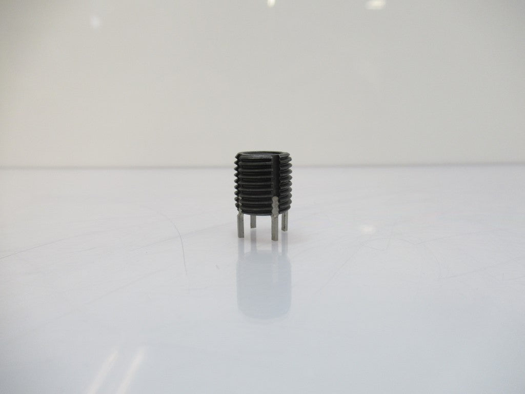 Key-Locking Inserts, M8 x 1.25 mm Thread Size, Black-Phosphate Steel ...