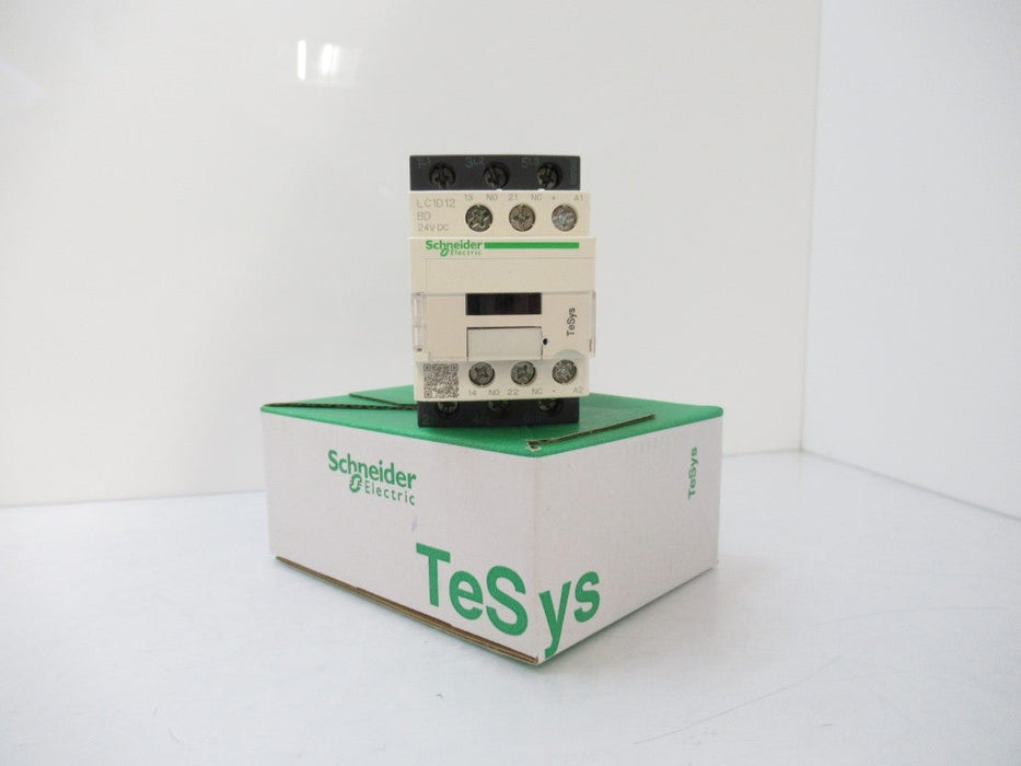 Schneider Electric LC1D12BD TeSys Contactor 3 Pole 12A 24V DC ...