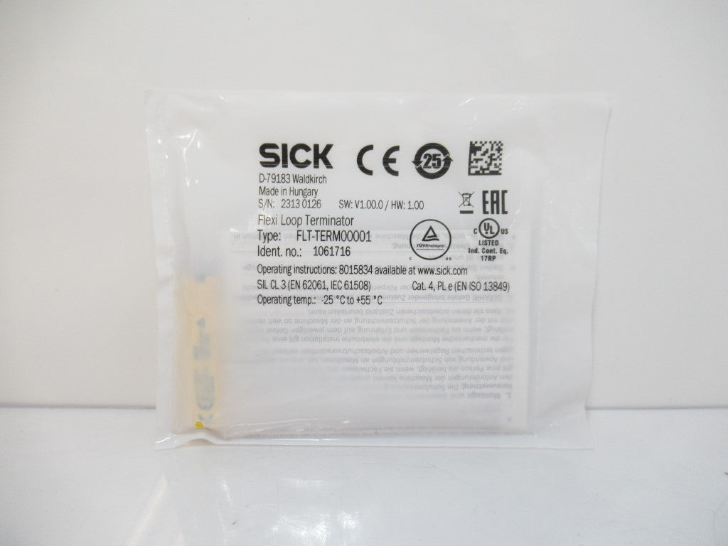 FLT-TERM00001 Sick Flexi Loop Terminator - industrialautomationparts.com
