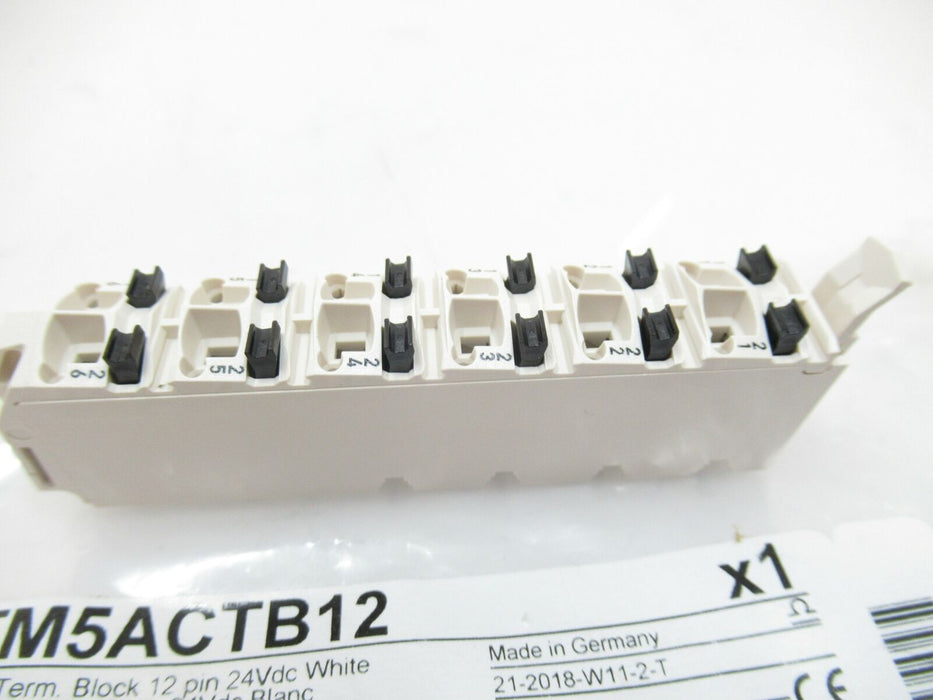 Schneider Electric TM5ACTB12 Modicon TM5, Terminal Block, 12-Pin ...