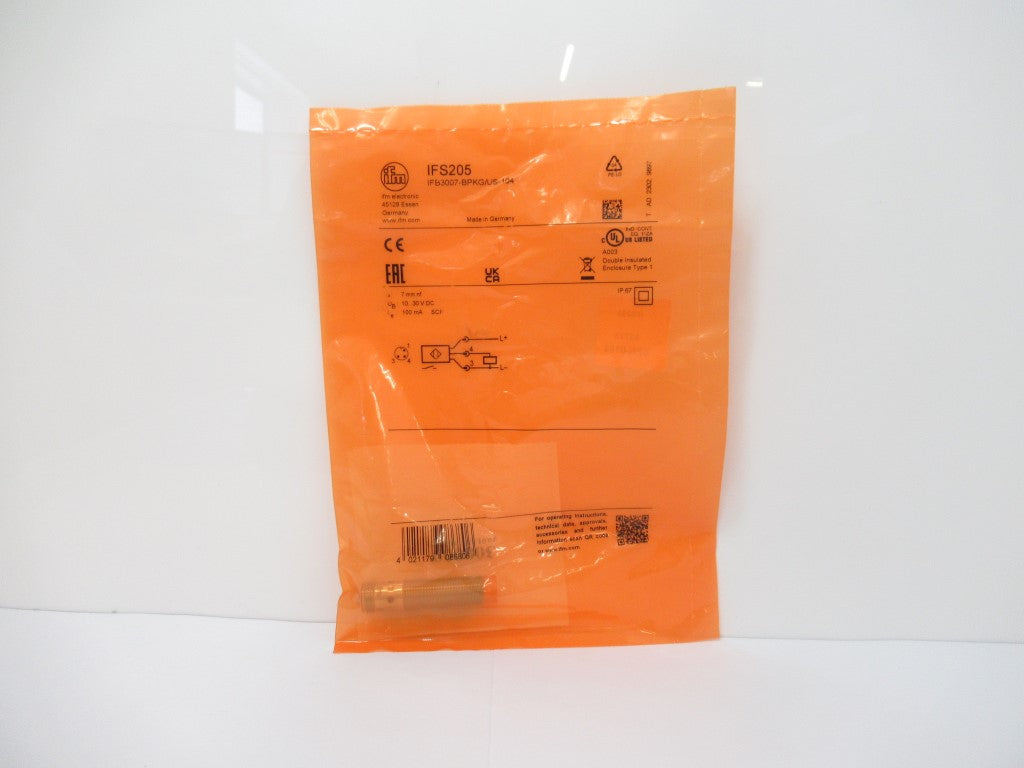 Ifm Electronic IFS205 IFB3007-BPKG/US-104 Inductive Sensor ...