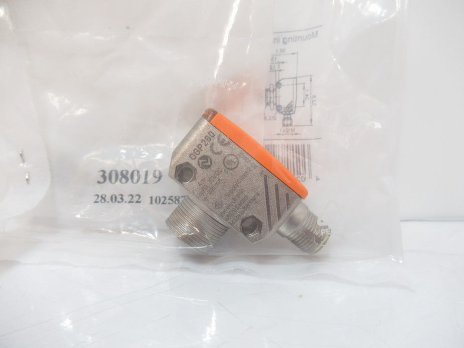 Ifm Electronic OGP-DPKG/US/CUBE OGP280 Retro-Reflective Sensor