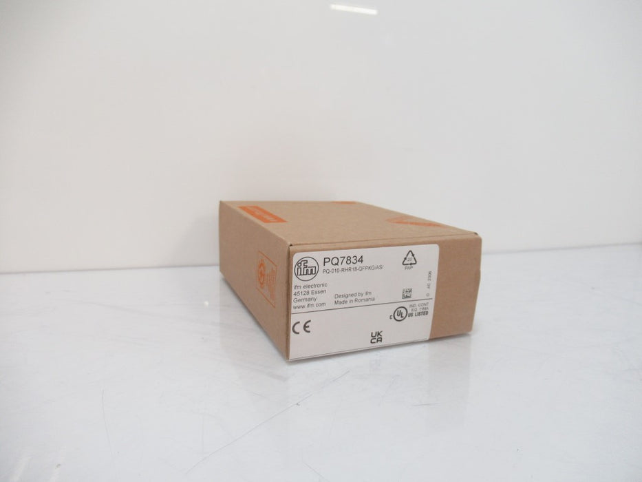 Ifm Electronic PQ7834 PQ-010-RHR18-QFPKG/AS/Pressure Sensor ...