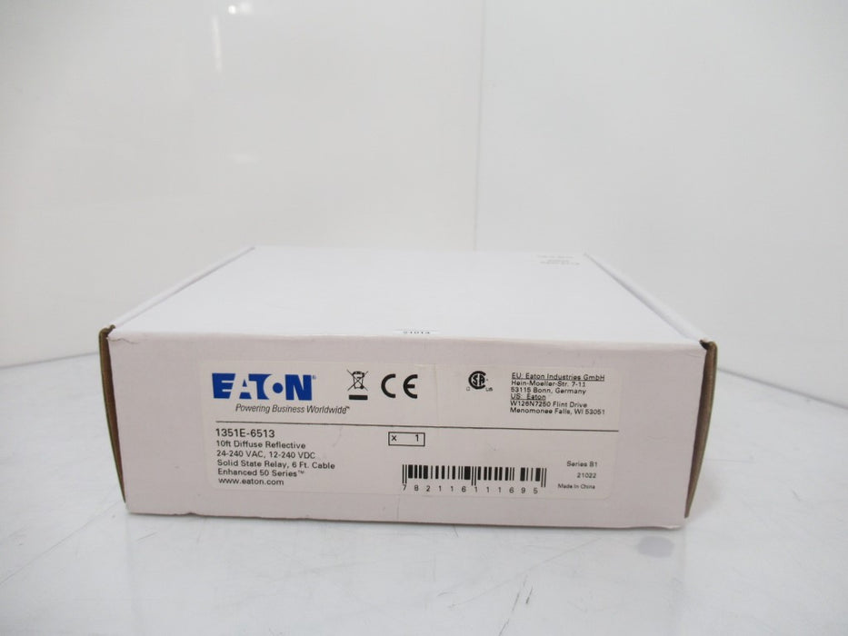 Eaton 1351E-6513 Enhanced 50 Series Photoelectric Sensor ...