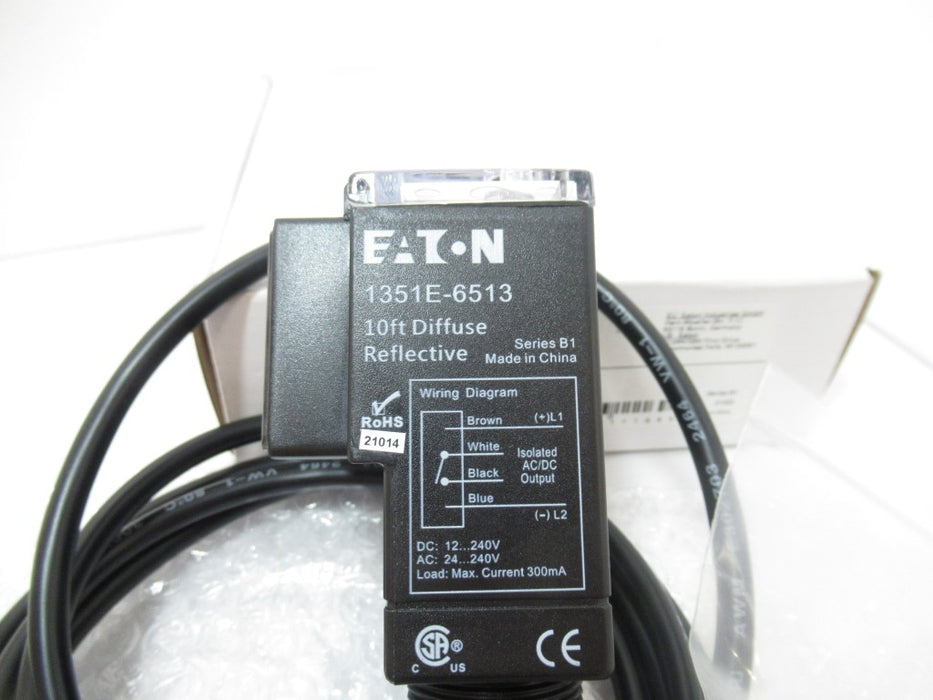 Eaton 1351E-6513 Enhanced 50 Series Photoelectric Sensor ...