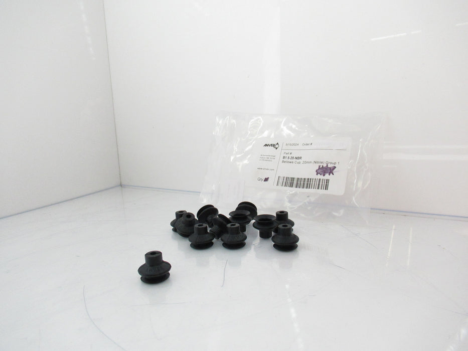 Anver B1.5-20-NBR Vacuum Cups And Suction Cups, Sold By Unit — industrialautomationparts.com