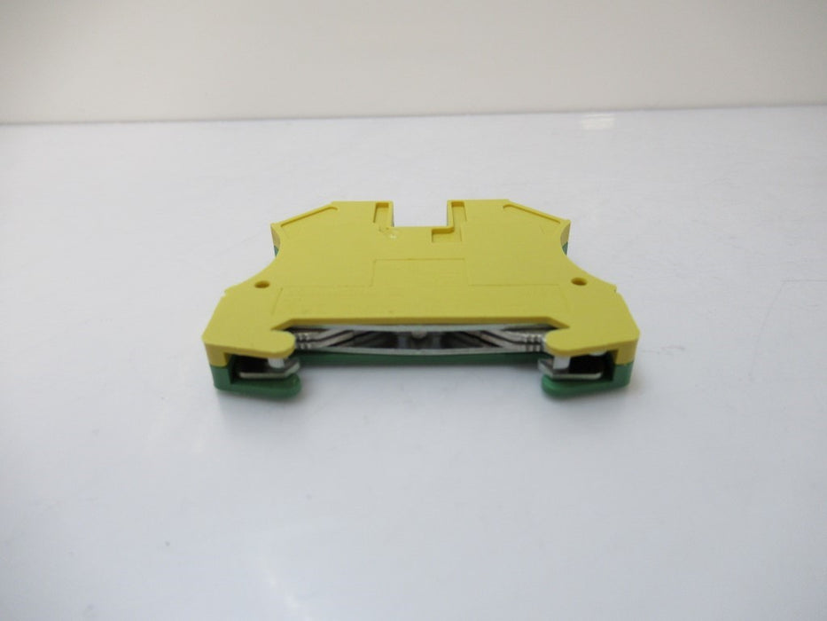 Weidmuller 1010200000 WPE6 Terminal Block Ground, 6 mm, AWG 20 To 8 ...