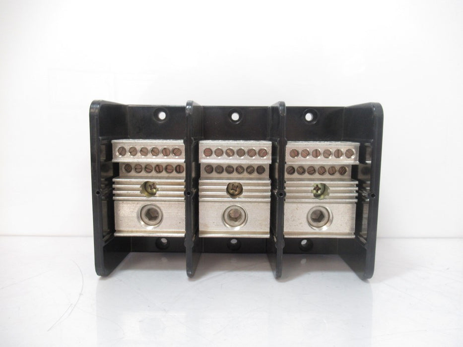 Square D 9080LBA365112 Power Distribution Block 3 Pole 1 Line 12 Load ...