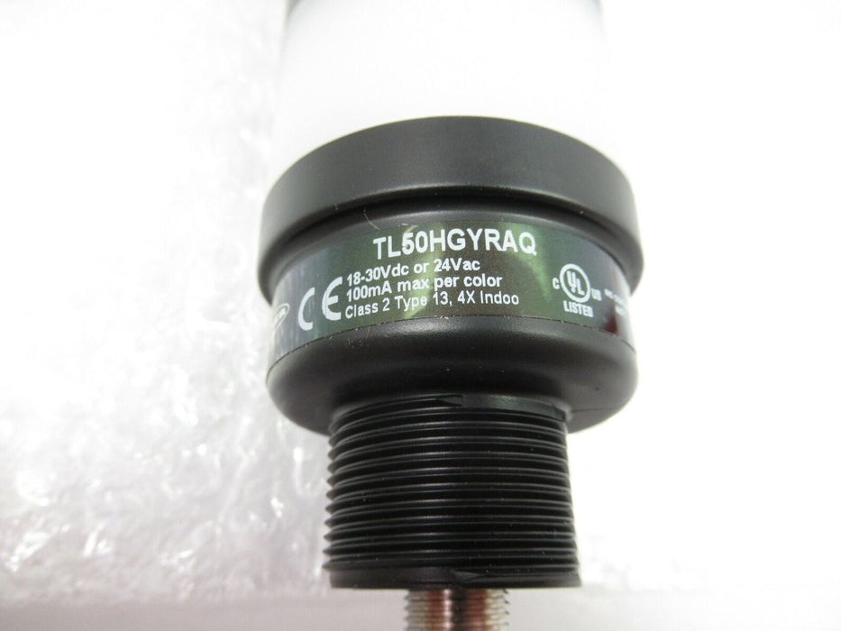 Banner TL50HGYRAQ, EZ Light High Brightness Tower Light 3 Colors 14588 ...