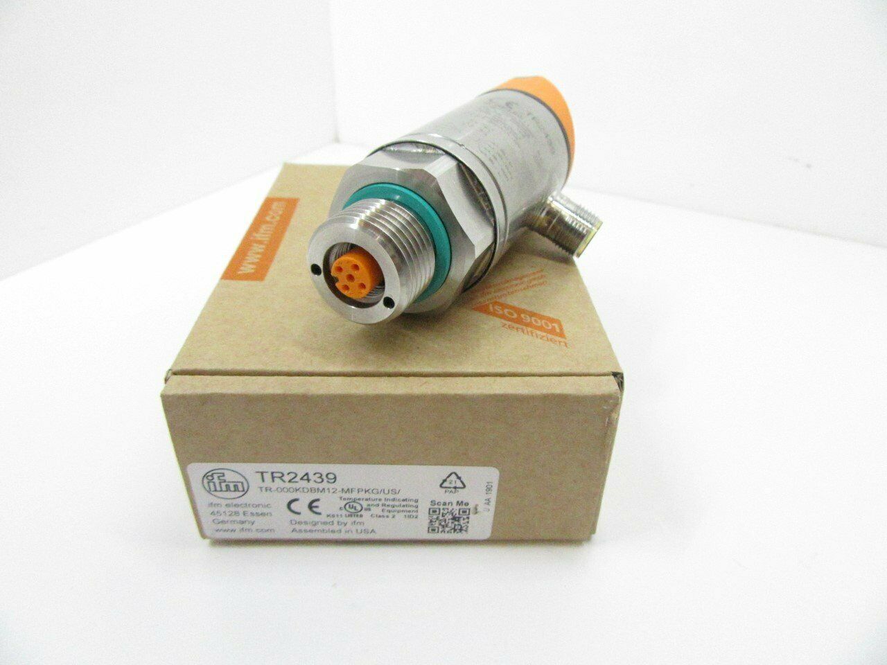 Ifm TR2439 TR-000KDBM12-MFPKG/US/ Evaluation Unit With Display ...