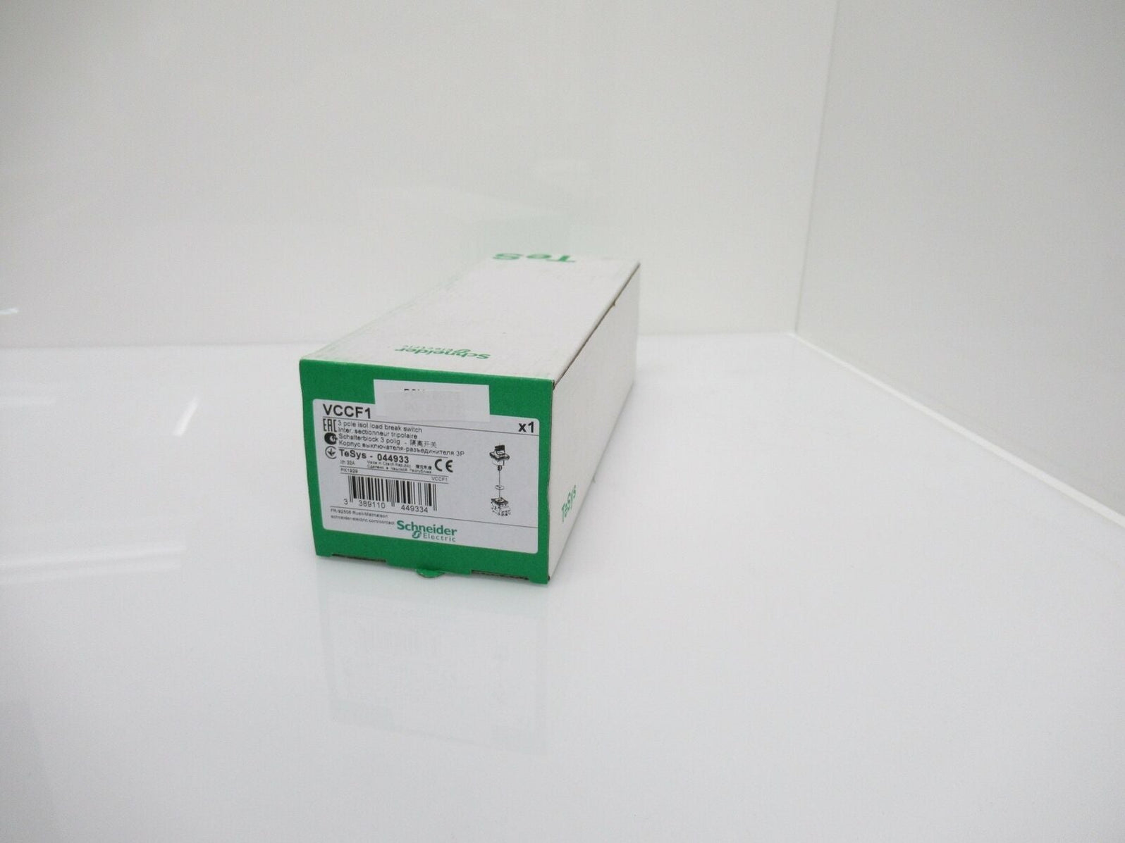 Schneider Electric VCCF1 Main Disconnect Switch, 32A ...