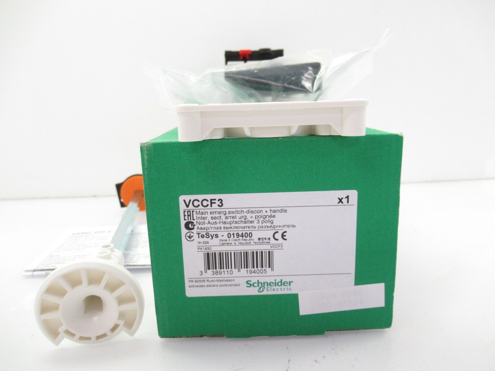 Schneider Electric VCCF3 TeSys Emergency Stop Switch Disconnector ...