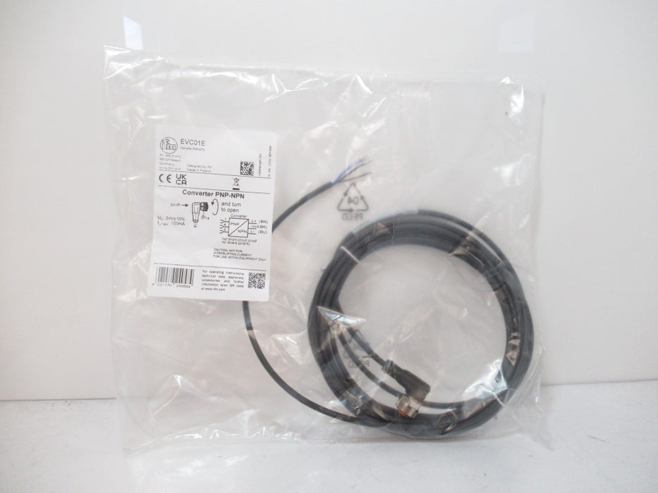 Ifm Electronic EVC01E Converter PNP-NPN 24V DC ...