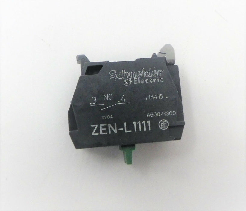 Schneider Electric ZENL1111 Single Contact Block, Sold By Unit ...
