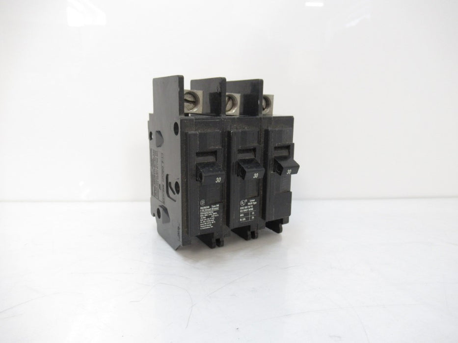 BQ3B030 Siemens Type BQ Low Voltage Molded Case Circuit Breaker 30 Amp ...