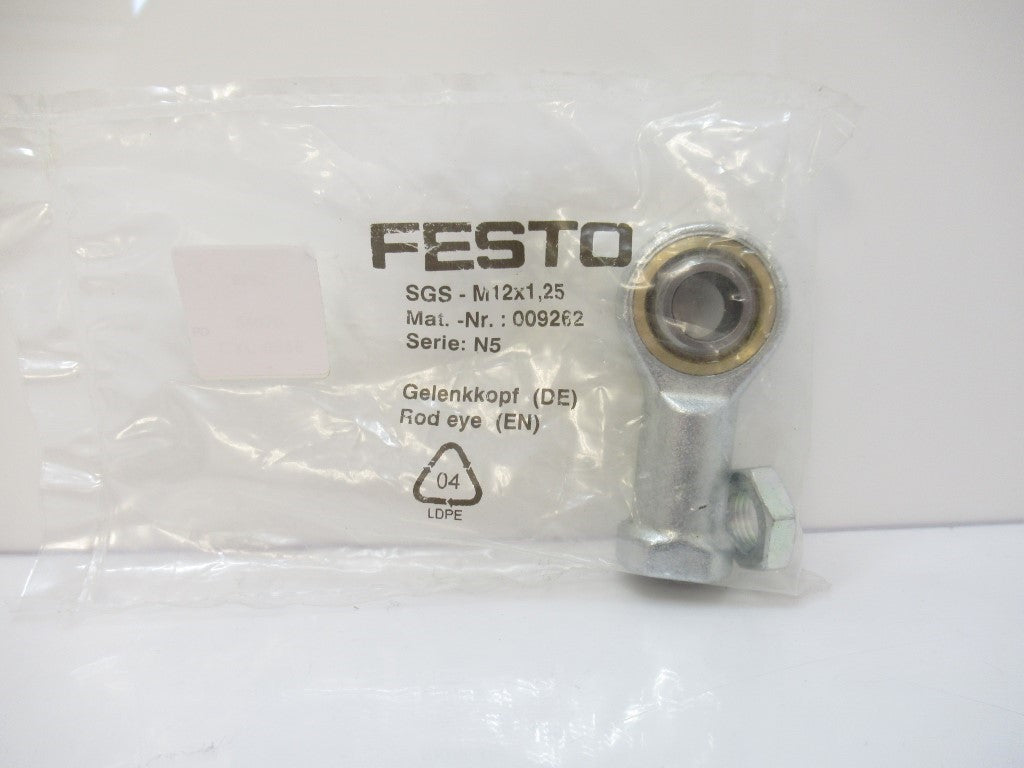 9262 Festo SGS-M12X1.25 Rod Eye — industrialautomationparts.com